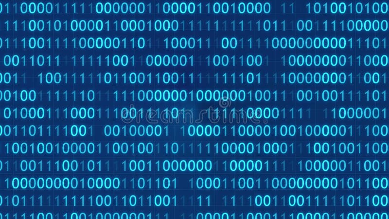 BINARY MOVING HORIZONTAL BG CODING PROGRAMMING BG HACKER SCREEN Stock ...