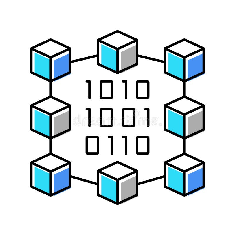 Binary Neural Network Color Icon Vector Illustration Stock Vector ... Binary Neural Network Color Icon Vector Illustration Stock Vector ...