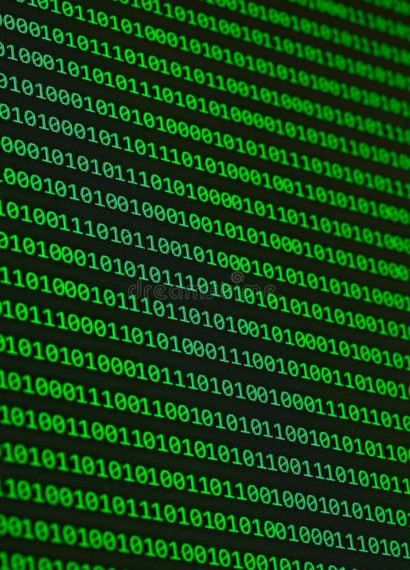 Binary numbers stock image. Image of green, internet - 19851121