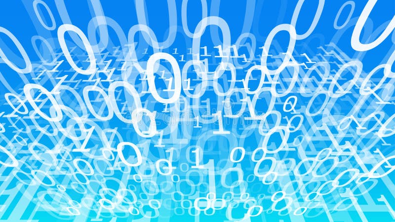 Binary Numbers Design, Algorithm Digital Transformation Stock Vector ... Binary Numbers Design, Algorithm Digital Transformation Stock Vector ...