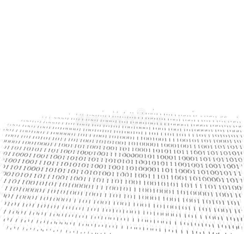 Binary Numbers Fading into the Background. Stock Illustration ... Binary Numbers Fading into the Background. Stock Illustration ...