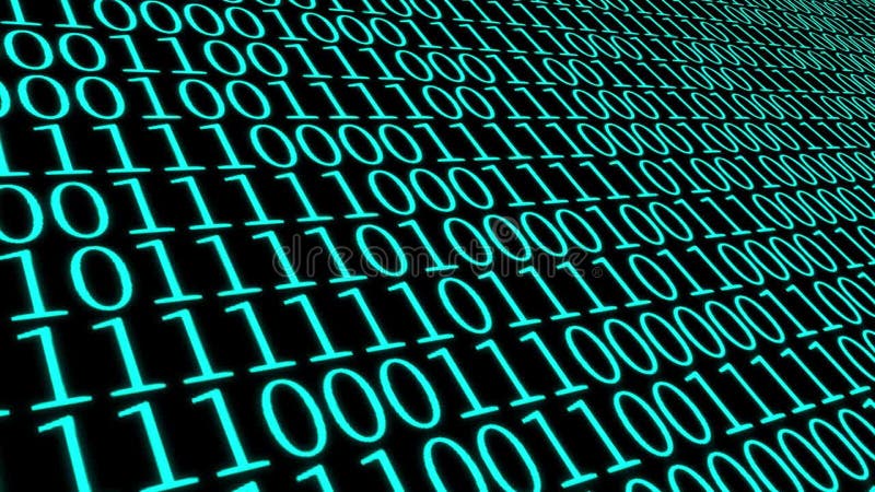 Binary Numbers Random Numbers Backgrounds Motion Graphics Stock Footage - Video of particle ...
