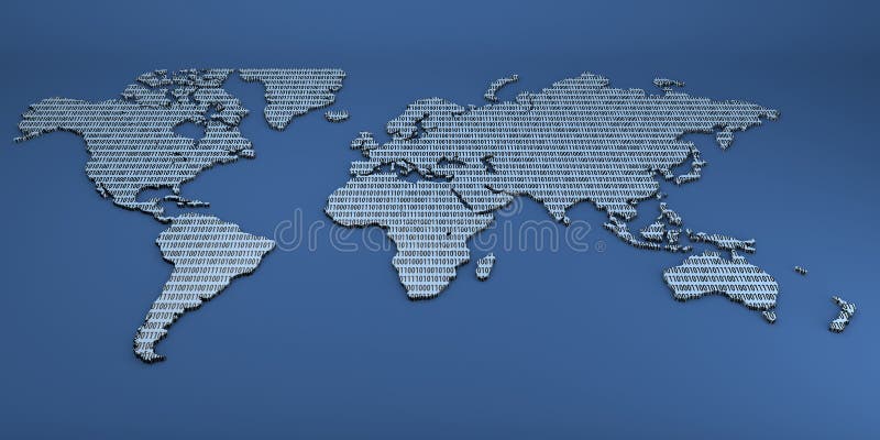 World Map Digital Numbers Stock Illustrations – 2,444 World Map Digital ...