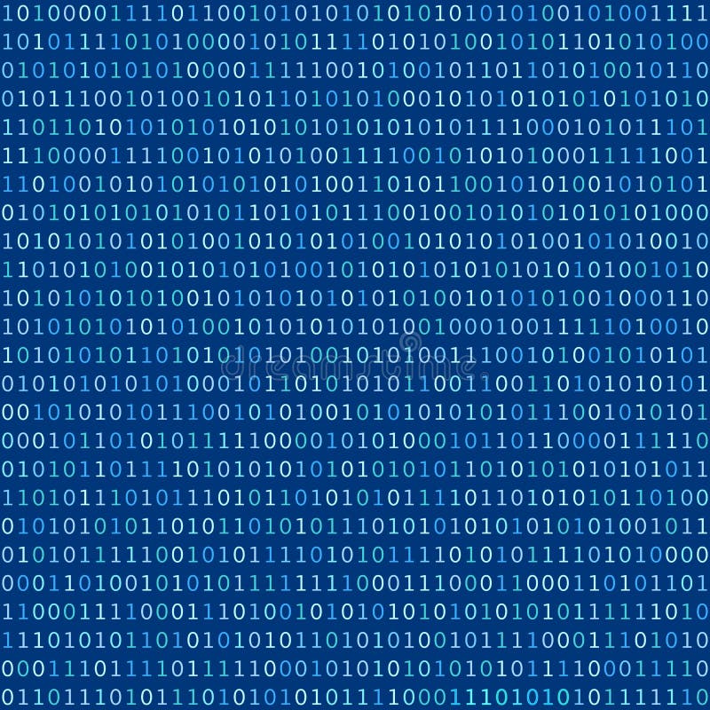 Binary programming code stock vector. Illustration of network - 197033793