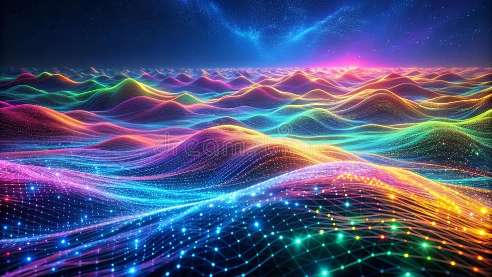 Binary Ripple a 3D Visualization of Data Flow in a Digital Sea ...