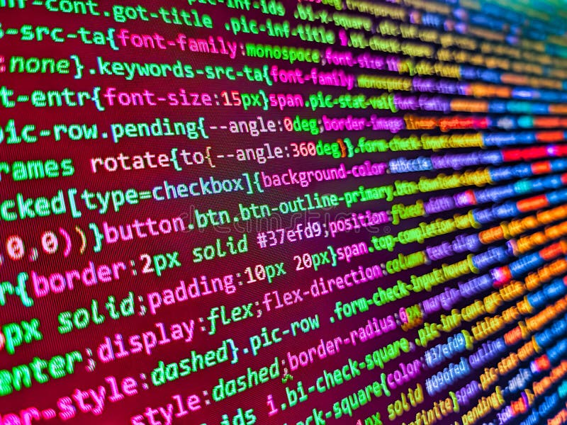 Computer science lesson. stock photo. Image of education - 122458512