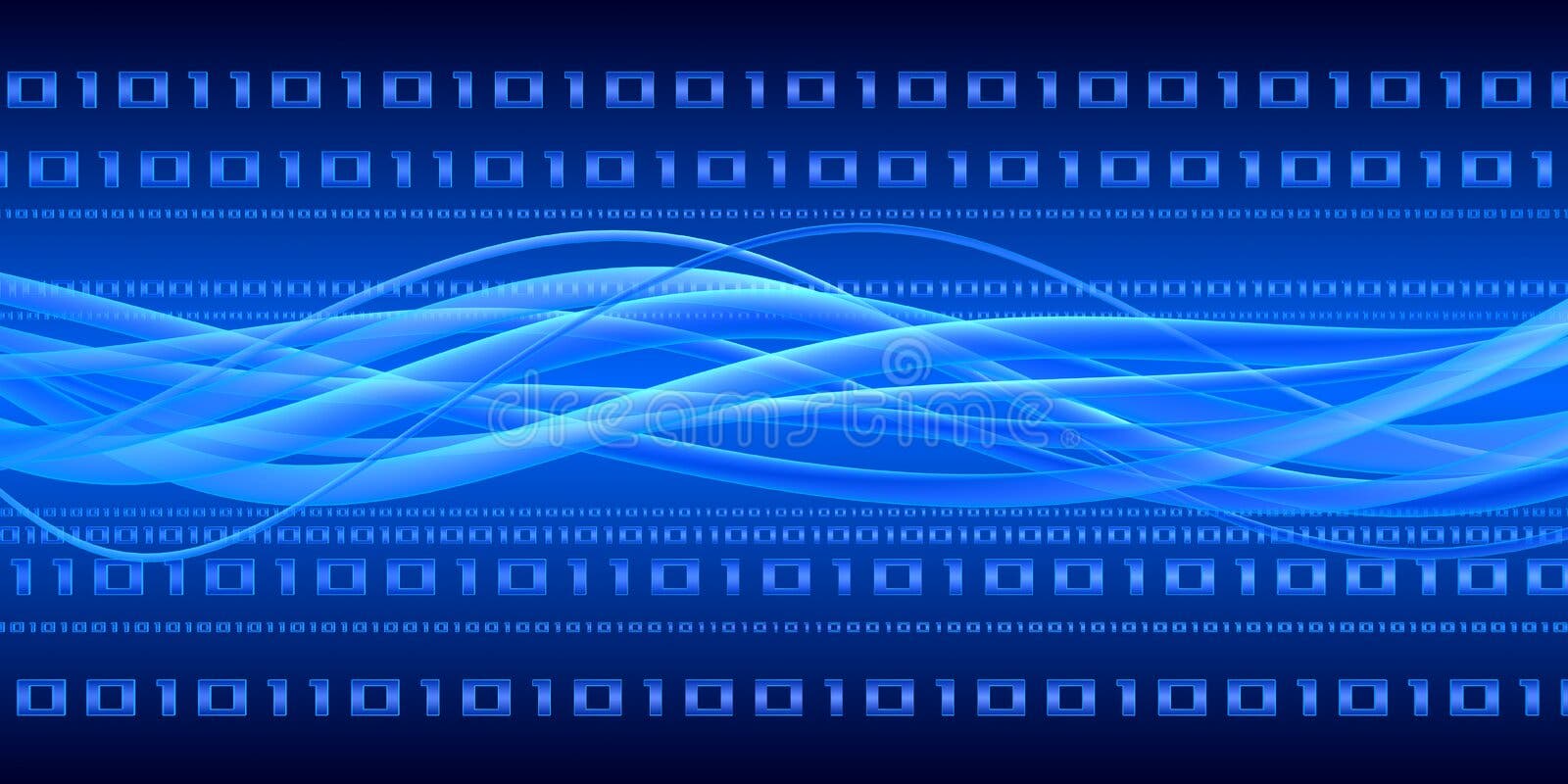 Binary stream stock illustration. Illustration of conceptual - 3002928