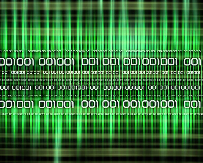 Binary Tech Background stock illustration. Illustration of binary - 5726894