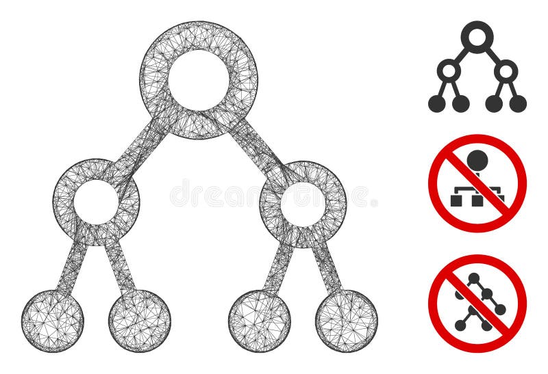 Binary tree stock vector. Illustration of network, computer - 13124336