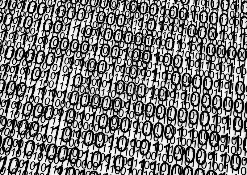 Binary in various levels stock illustration. Illustration of internet ...
