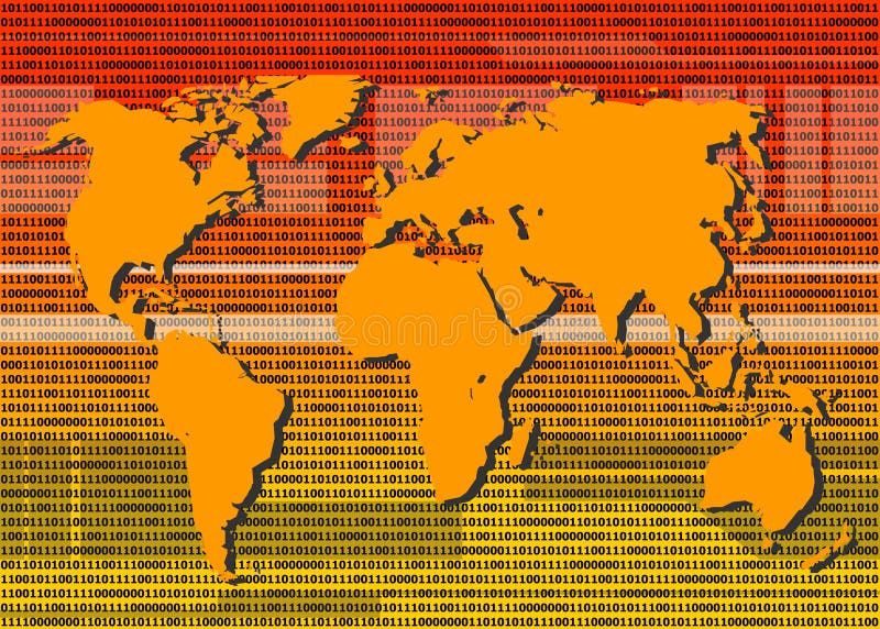 Binary Map Picture. Image: 14777800
