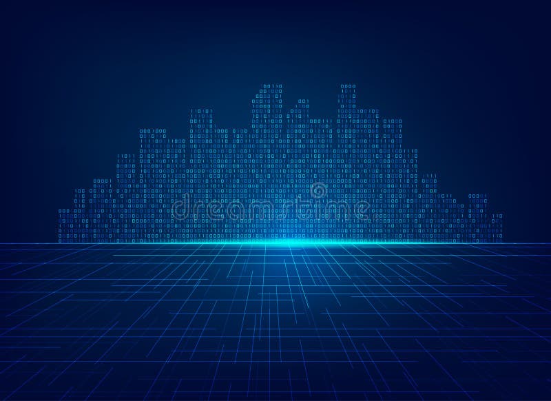 Binary Building stock vector. Illustration of landscape - 98293455