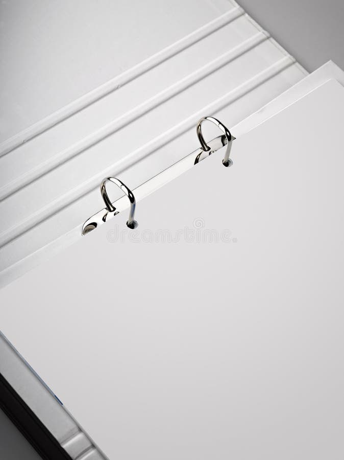Binder stock image. Image of open, copy, data, note, folder - 22817727