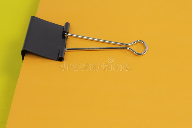Binder Clip stock image. Image of white, supply, binder - 33534609