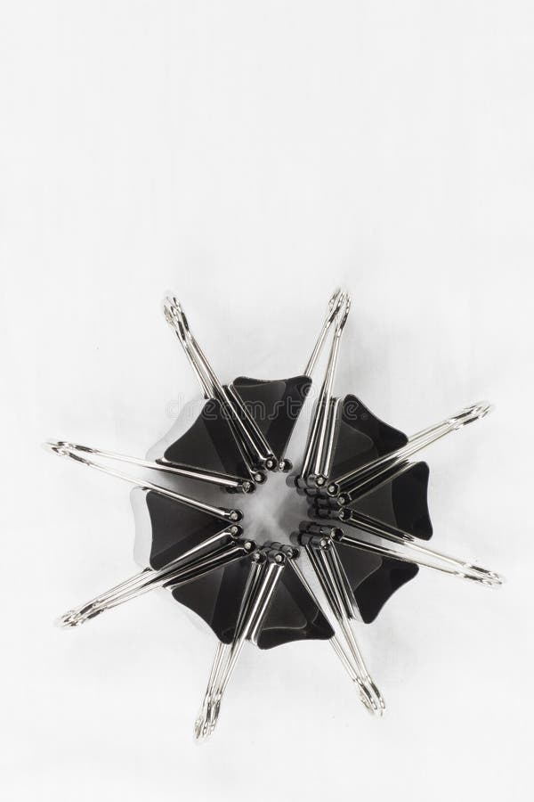 Binder Clip Circle stock image. Image of post, copy, metal - 33534589