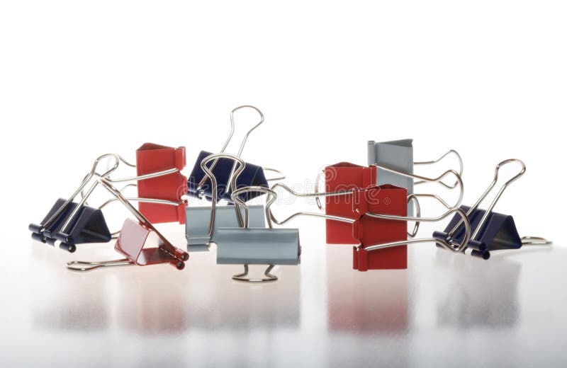 Binder Clips stock image. Image of archives, tool, plane - 7654541