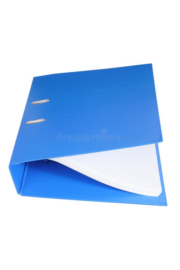 Binder Folder stock photo. Image of work, colors, cutout - 40262600