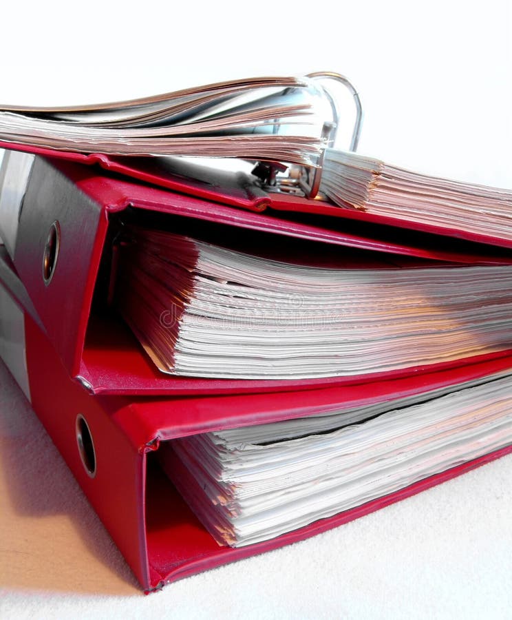 Binders stock photo. Image of archive, paperwork, education - 11260