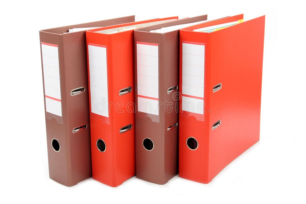 Binders stock photo. Image of document, paperwork, education - 468556