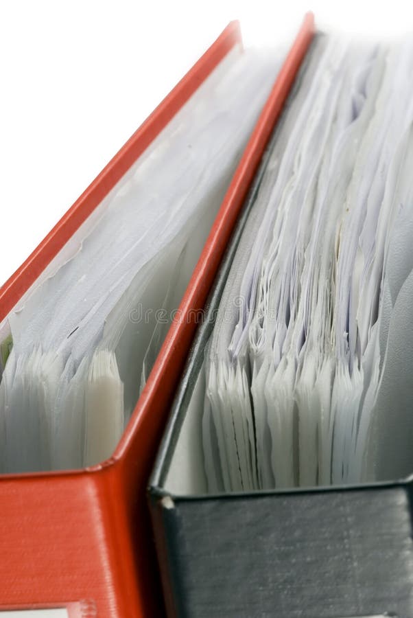 Binders stock photo. Image of object, studio, folder, supply - 5667020