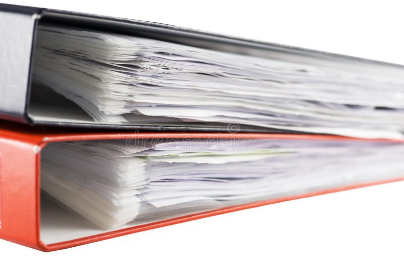 Binders stock photo. Image of object, studio, folder, supply - 5667020