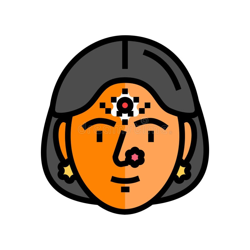 Forehead Decoration Stock Illustrations – 340 Forehead Decoration Stock ...