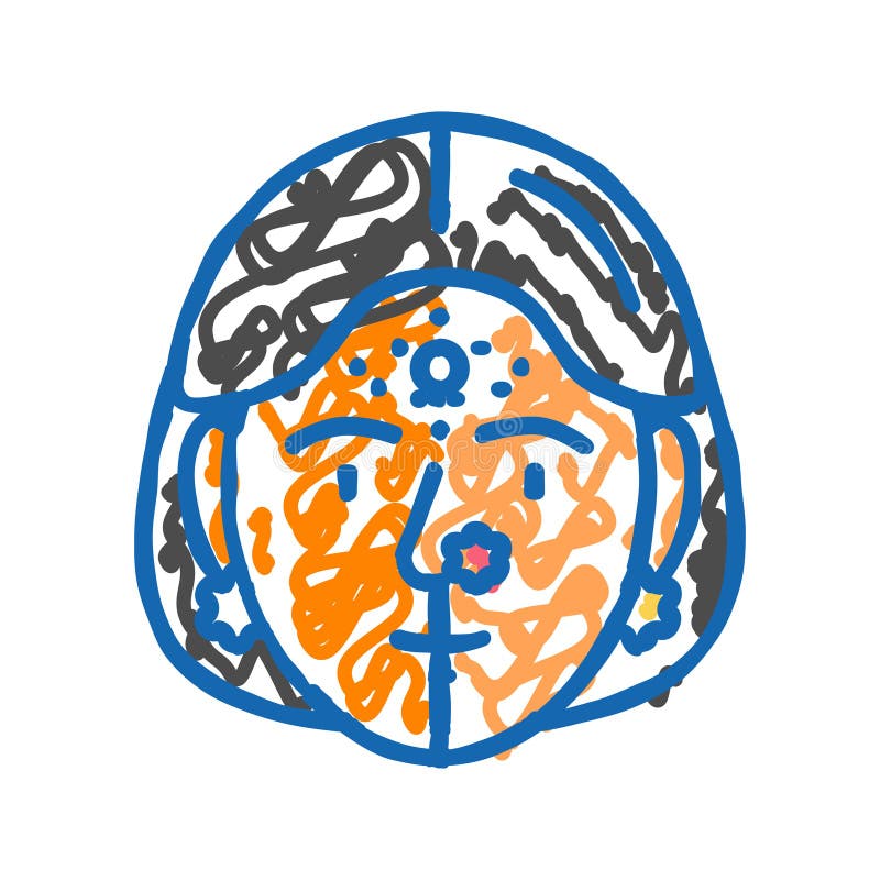 Bindi Forehead Decoration Doodle Icon Sketch Vector Stock Illustrations ...