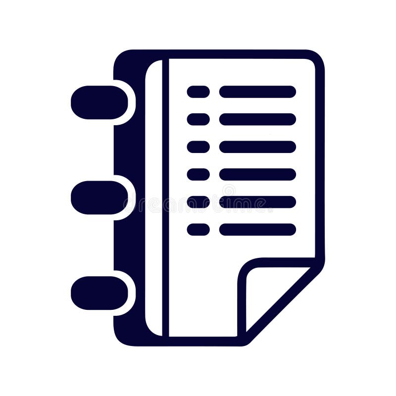 Binding book icon stock vector. Illustration of taking - 262619334