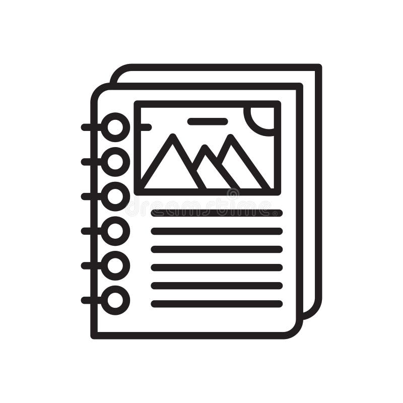 Binding Icon Vector Isolated on White Background, Binding Sign Stock ...