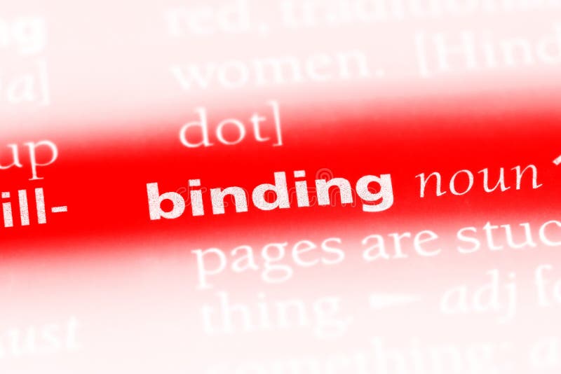 Binding stock photo. Image of page, printed, definition - 114413038