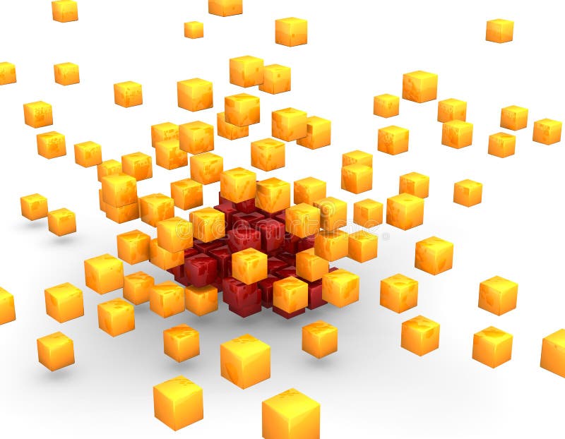 Bing Bang stock illustration. Illustration of orange - 17452105