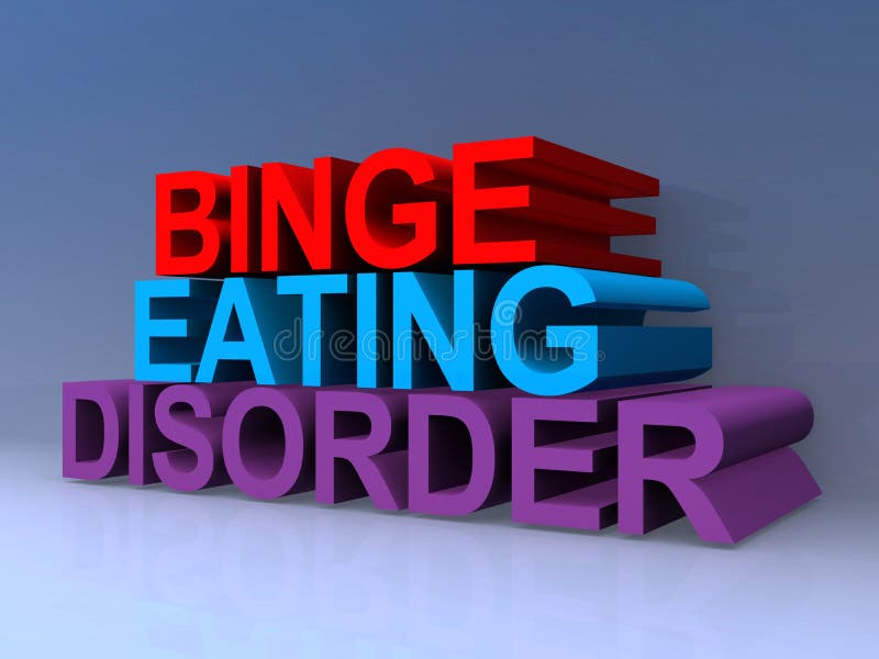 Binge Eating Disorder Stock Illustrations – 305 Binge Eating Disorder ...