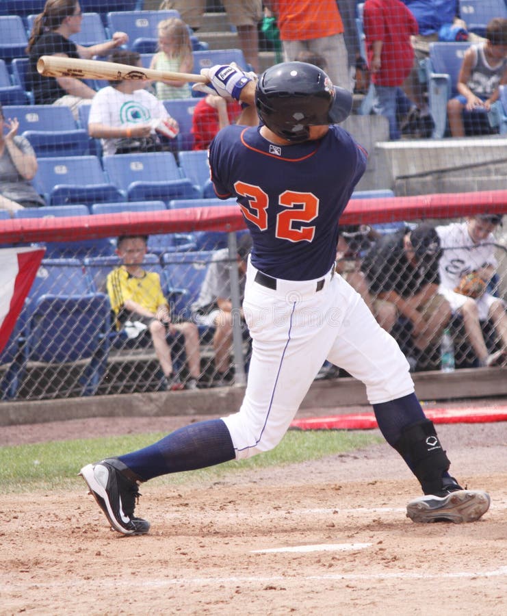 Binghamton Mets Batter Dusty Ryan Editorial Photo - Image of coach ...