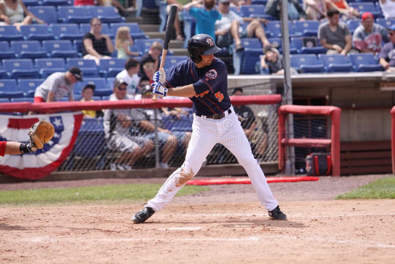 Binghamton Mets Batter Joshua Satin Editorial Photo - Image of sport ...