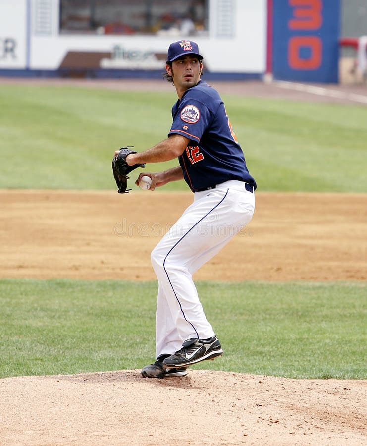 Binghamton Mets Pitcher Brandon Moore Editorial Stock Photo - Image of ...