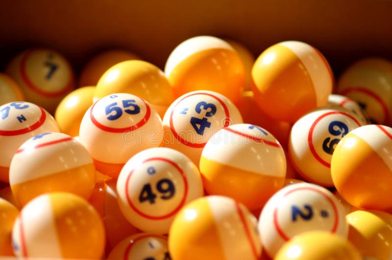 Bingo Balls stock photo. Image of lotto, imperil, dare, brave - 76704