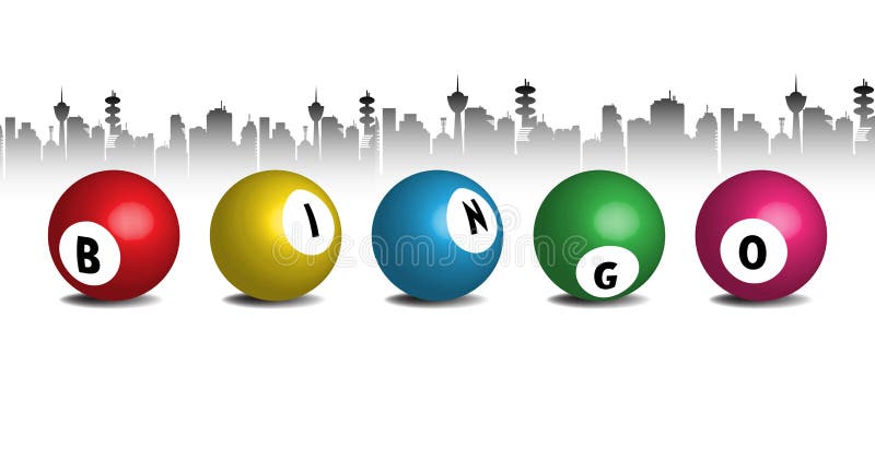 Colorful bingo balls stock vector. Illustration of abstract - 13345997