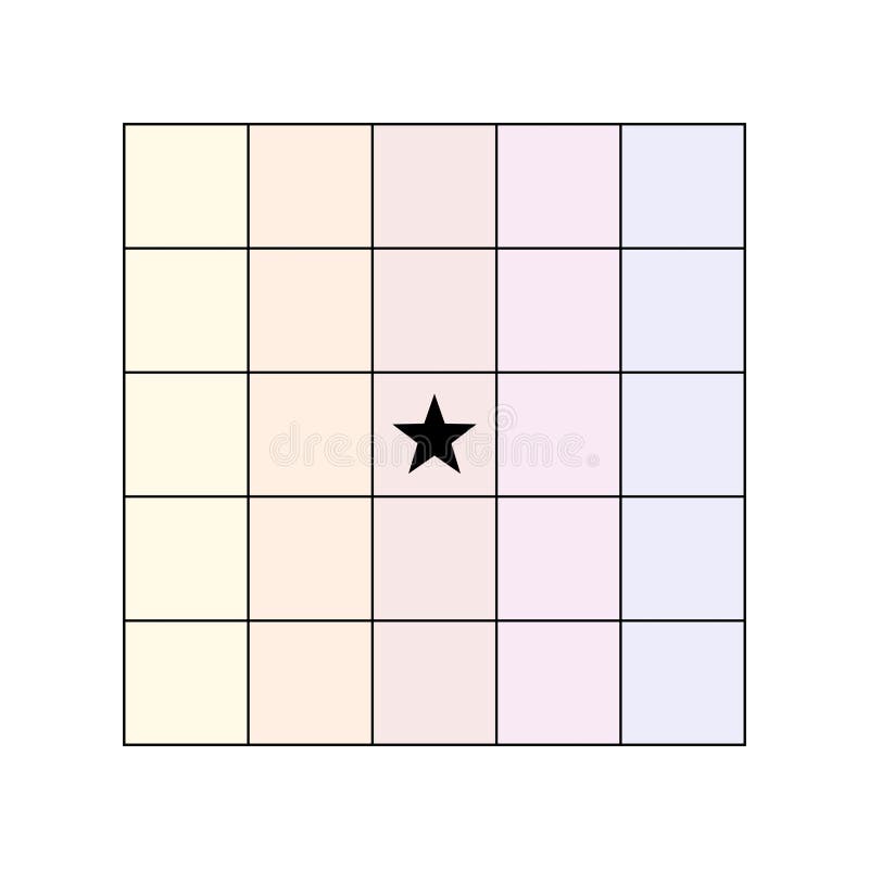 Bingo card vector template stock vector. Illustration of template ...