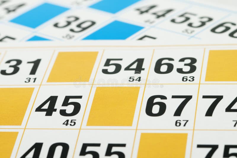 Bingo Cards and Number Thirteen Stock Photo - Image of thirteen ...