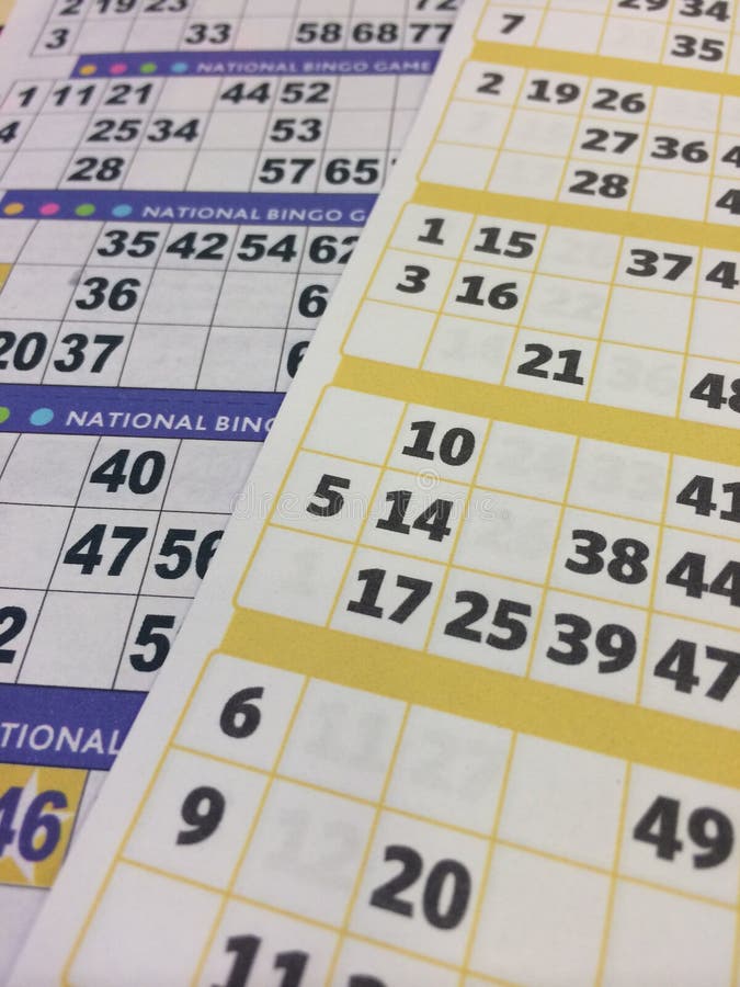 Bingo Cards stock image. Image of match, entertainment - 3498237