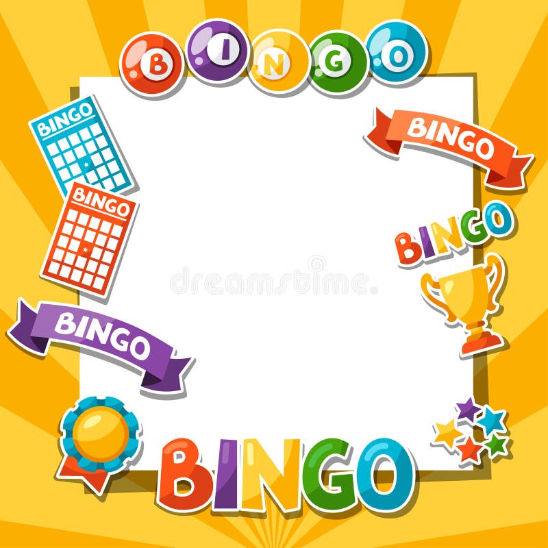 Bingo Balls Frame Stock Illustrations – 80 Bingo Balls Frame Stock ...