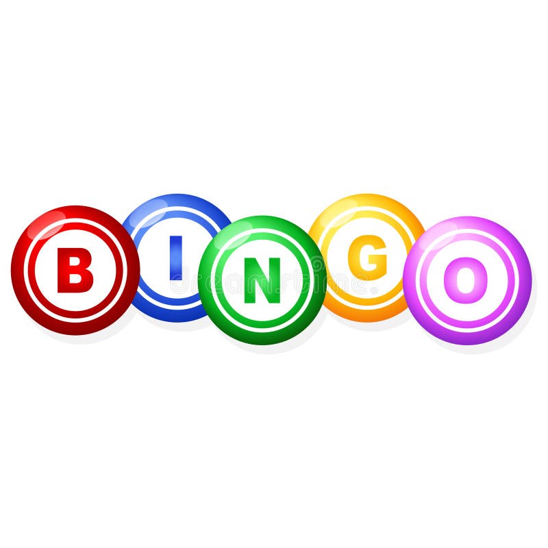 Bingo Lottery, Vector Header Design.gambling and Win Chances Stock ...