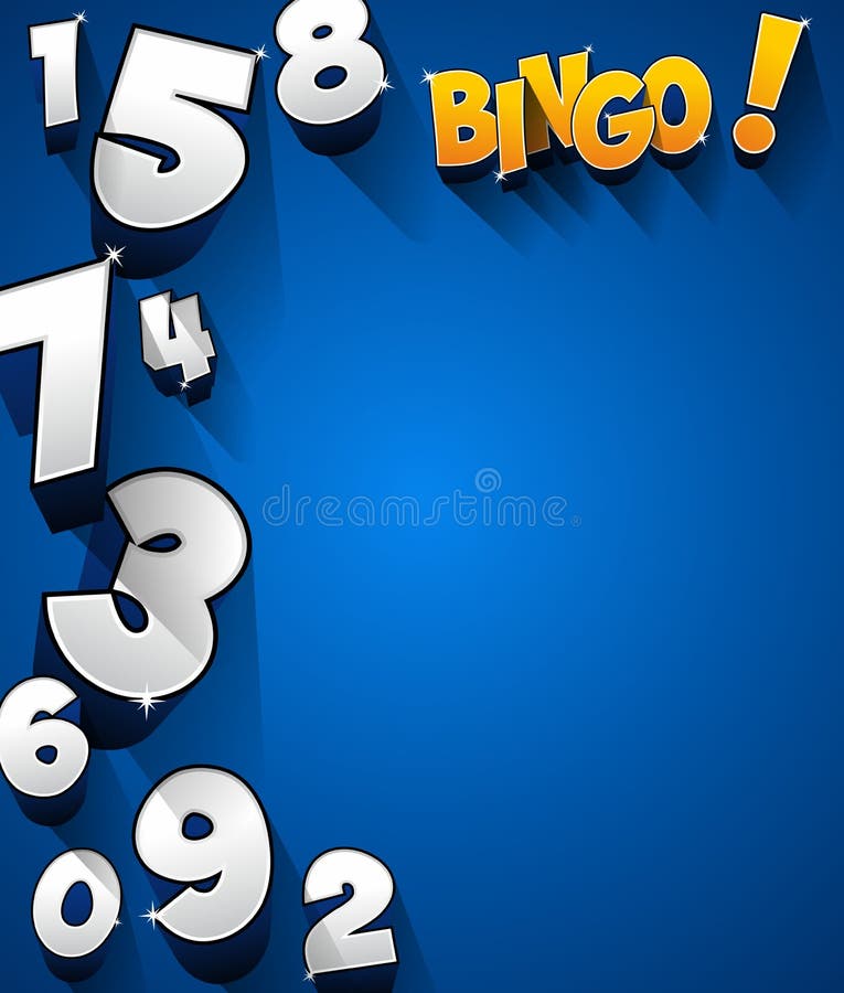 Bingo, simbolo di posta illustrazione vettoriale. Illustrazione di ...