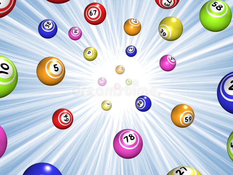 Bingo Balls Frame stock illustration. Illustration of graphic - 29653235