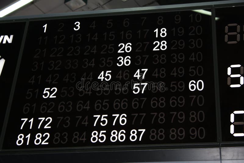 Bingo table stock photo. Image of lucky, prize, table - 8856762