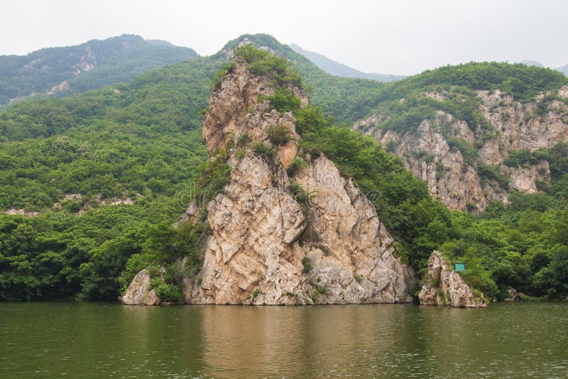 Bingyu Vally stock foto. Image of milieu, blauw, seizoen - 81722606
