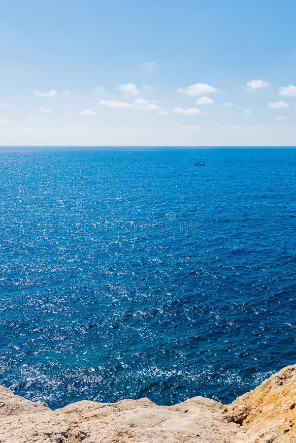 Binidali Cliffs in Minorca, Balearic Islands, Spain Stock Photo - Image ...