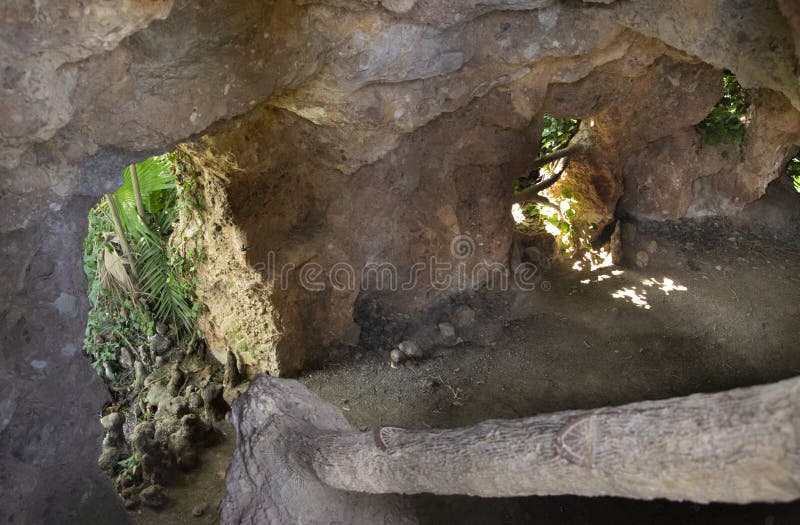 Binnenland van een hol stock afbeelding. Image of bezoek - 125235231