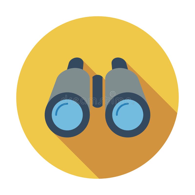 Binoculari illustrazione vettoriale. Illustrazione di grafico - 197915532