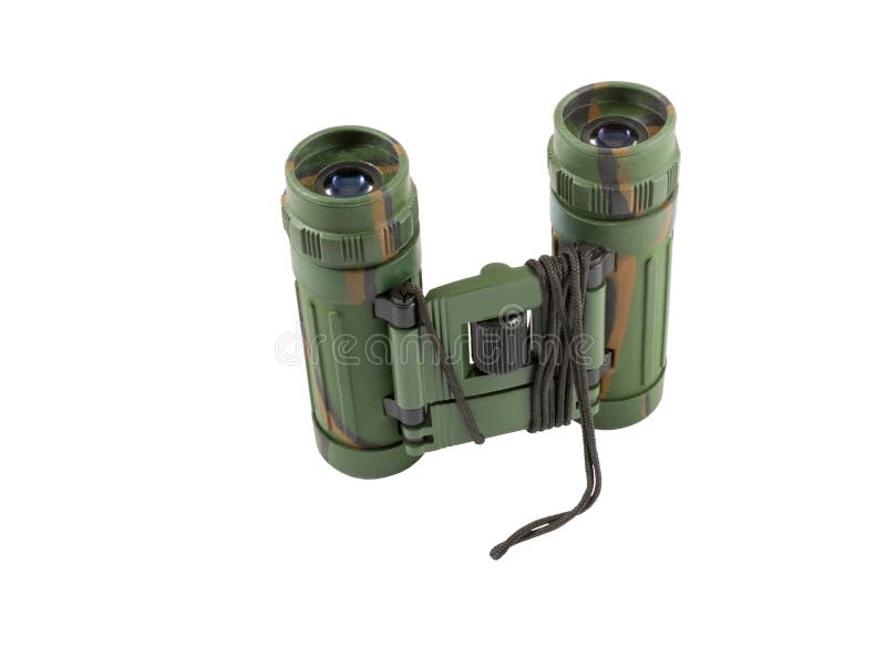 Binocular with the Clarified Optics Stock Image - Image of optics ...